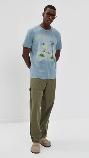 Isabel Marant Étoile Honore Costa Tee - Blue