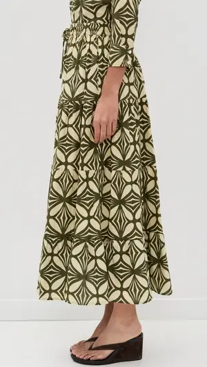 GUADALUPE DESIGN Charlotte Maxi Skirt