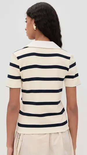 Tanya Taylor Melanie Striped Top