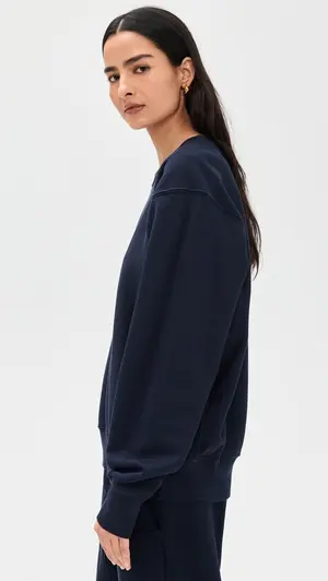 LES TIEN Heavyweight Crewneck Sweatshirt