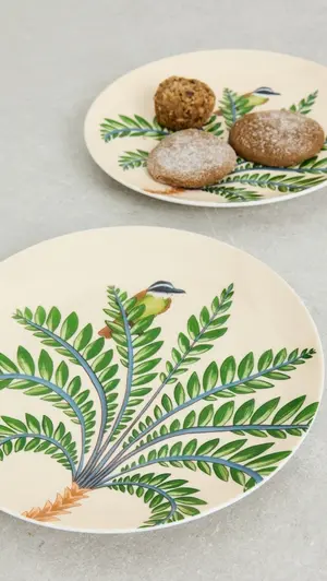 Farm Rio Floral Dessert Plates Set Of 2