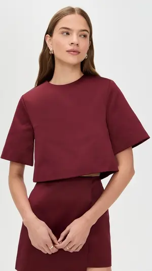 BY MALENE BIRGER Hania Top - Cabernet