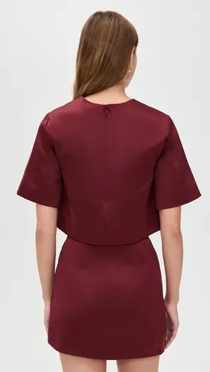 BY MALENE BIRGER Hania Top - Cabernet