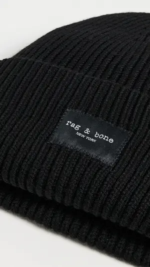 Rag & Bone Blake Beanie - Black