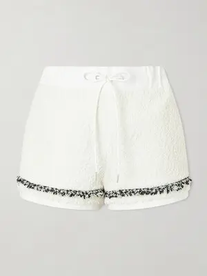 Sacai Elasticated Shorts For Women