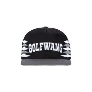 GOLF WANG Academy 5 Panel Cap - Black