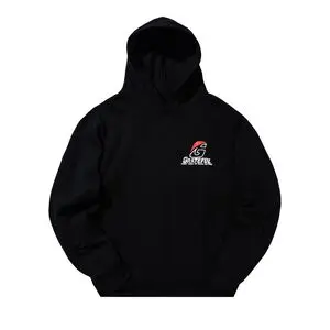 MARKET X Gd Stealie Moto Bear Hoodie - Black