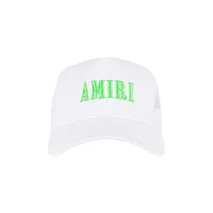 Amiri Core Logo Trucker Cap - White