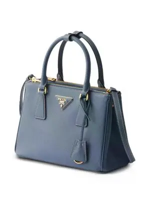 Prada Galleria Small Tote Bag - Blue