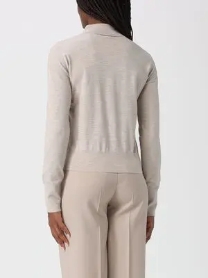 Max Mara Ribbed Knit Sweater - Beige