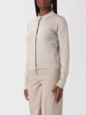 Max Mara Ribbed Cardigan - Beige