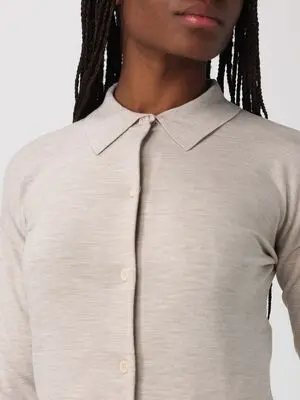 Max Mara Ribbed Cardigan - Beige