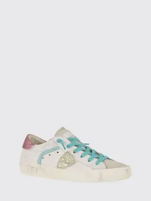 Philippe Model Prsx Bicolour Low-top Trainers - Fuchsia