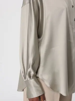 Brunello Cucinelli Band Collar Shirt