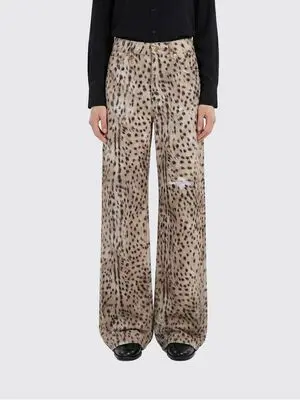 Amiri Printed Wide Leg Jeans