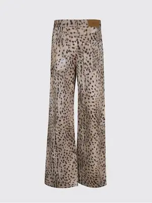 Amiri Deer Carpenter Animalier Jeans - Brown