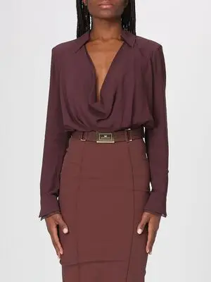 Elisabetta Franchi Top - Cocoa