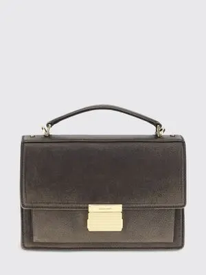 GOLDEN GOOSE Venezia Leather Bag - Dark