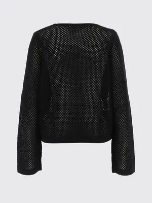 ALLUDE Pullover Sweater - Black