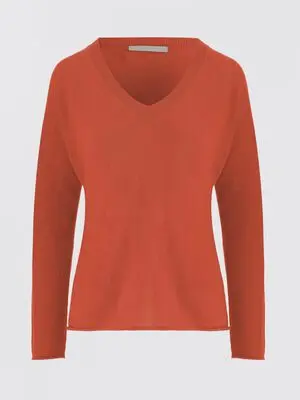 ALLUDE Pullover Sweater - Red