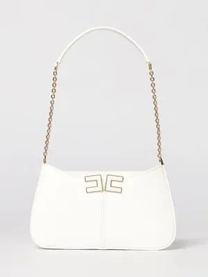 Elisabetta Franchi Shoulder Bag - Ivory