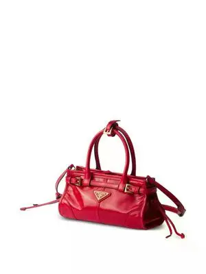 Prada Mini Bonnie Leather Tote Bag