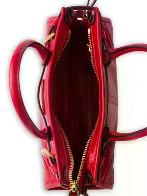 Prada Mini Bonnie Leather Tote Bag