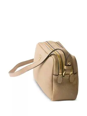Prada Small Leather Shoulder Bag - Neutrals