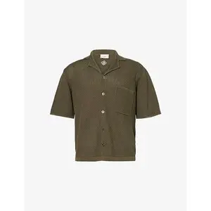 CHE El Junco Textured Cotton-knit Shirt