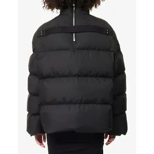 RICK OWENS X MONCLER Cyclopic High-neck Shell-down Jacket