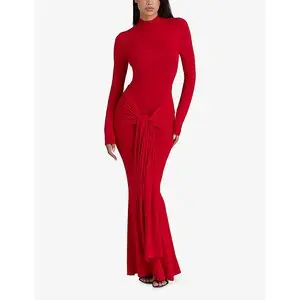 House Of Cb Knitted Maxi Dress