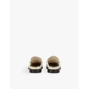 Burberry Cadet Leather Mules