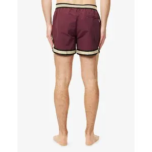CHE Striped-trims Swim Shorts