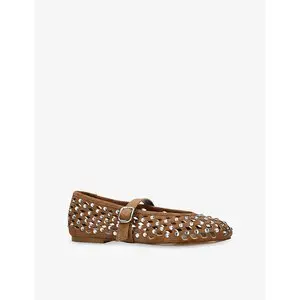 Steve Madden Dreaming Suede Ballet Flats