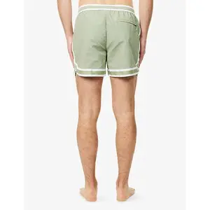 CHE Striped-trim Swim Shorts