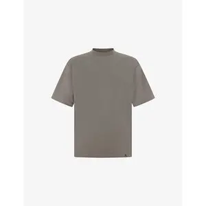 Boggi Milano S.cafè® Yarn Tech Cotton-jersey T-shirt - Mud