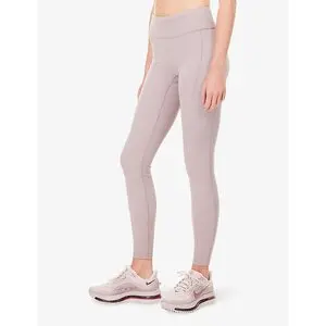 On Performance Tights High-rise Gym Leggings - Purple