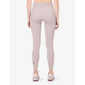 On Performance Tights High-rise Gym Leggings - Purple