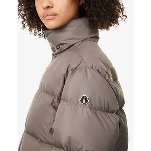 RICK OWENS X MONCLER Cropped Cyclopic Shell-down Jacket