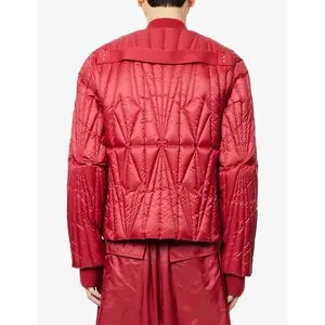 RICK OWENS X MONCLER Moncler X Rick Owens Padded Shell-down Jacket - Carnelian