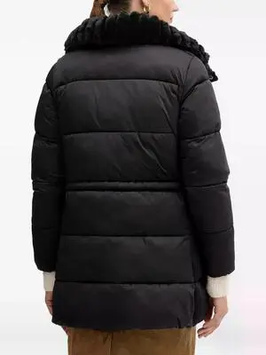 SAVE THE DUCK Faux-fur Trimmed Hooded Puffer Jacket