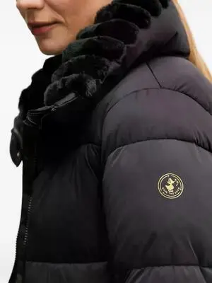 SAVE THE DUCK Faux-fur Trimmed Hooded Puffer Jacket