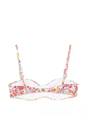 Farm Rio Banana-print Underwire Bikini Top