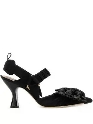 Fendi Bow Detailing Pumps