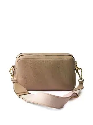 Prada Small Leather Shoulder Bag - Neutrals