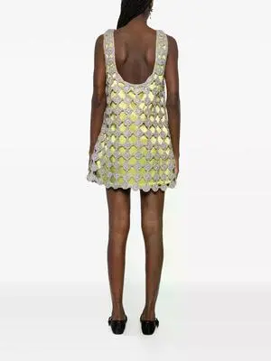 SIMONMILLER Sina Crochet Mini Dress