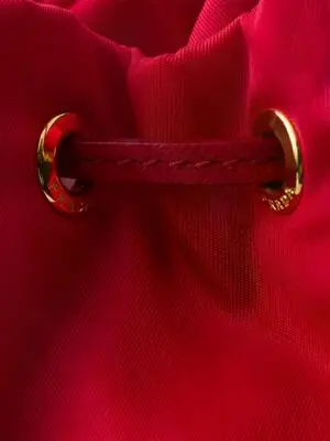 Prada Re-nylon Bucket Bag - Red