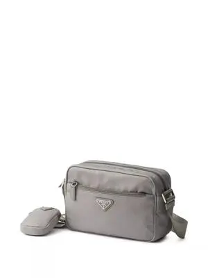 Prada Logo-plaque Shoulder Bag