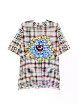 PENULTIMATE Plaid Graphic T-shirt