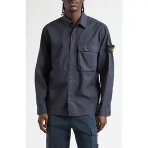 Stone Island Shirt Jacket Outerwear For Men